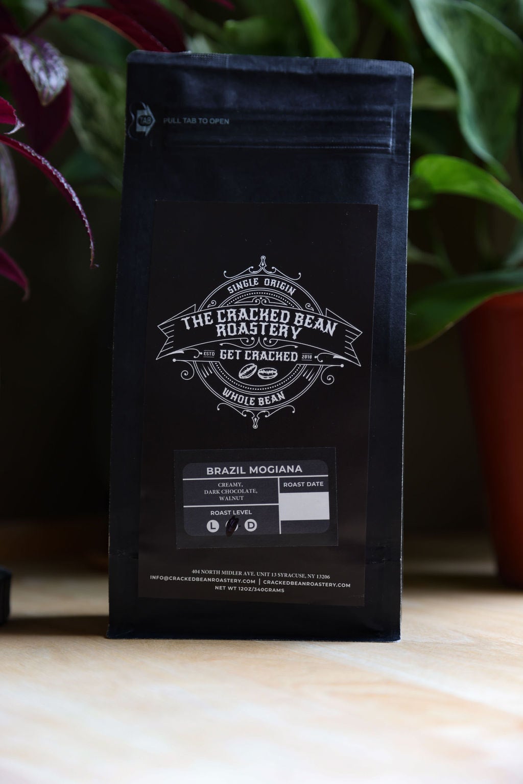 Fresh Roasted Whole Bean Coffee Brazil The Cracked Bean Roastery Cafe